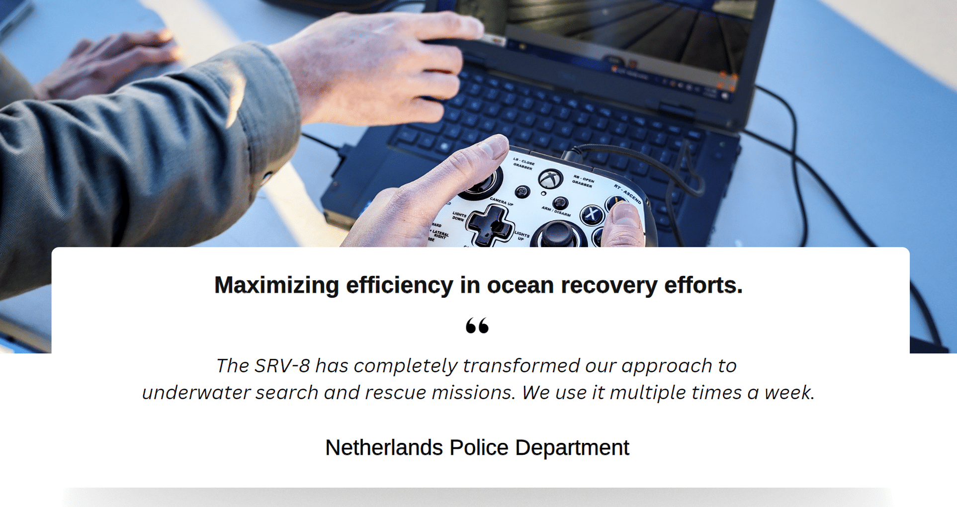 Home - Oceanbotics Professional Grade ROVs